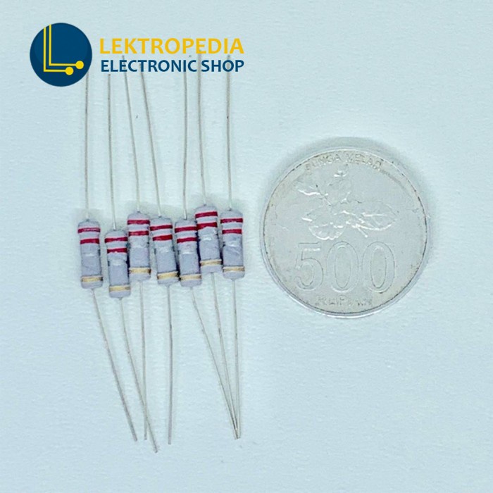 Jual Resistor R1W R 1W 1 watt 1watt semua varian ukuran | Shopee Indonesia