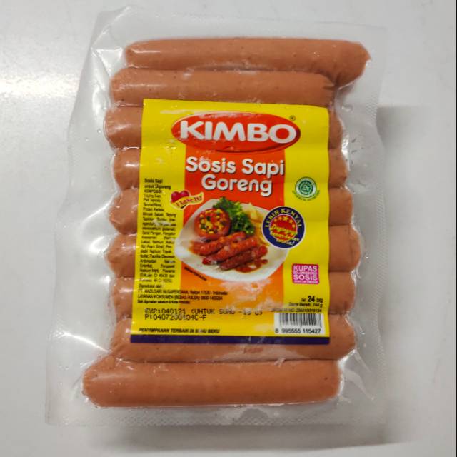 Kimbo Sosis Sapi Goreng isi 24 | Shopee Indonesia