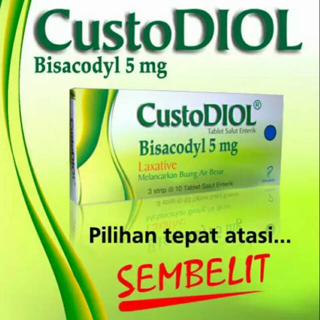 Jual Custodiol obat pencahar tablet harga per Box isi 30 tablet ...