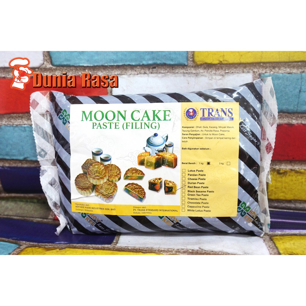 Jual Trans Mooncake Filling Red Bean 1kg (Gratis MRJELLY Ekonomis 1 ...