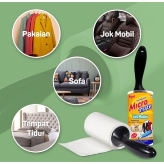Jual Bagus Micromate Lint Roller Cap (alat pembersih debu) | Shopee ...