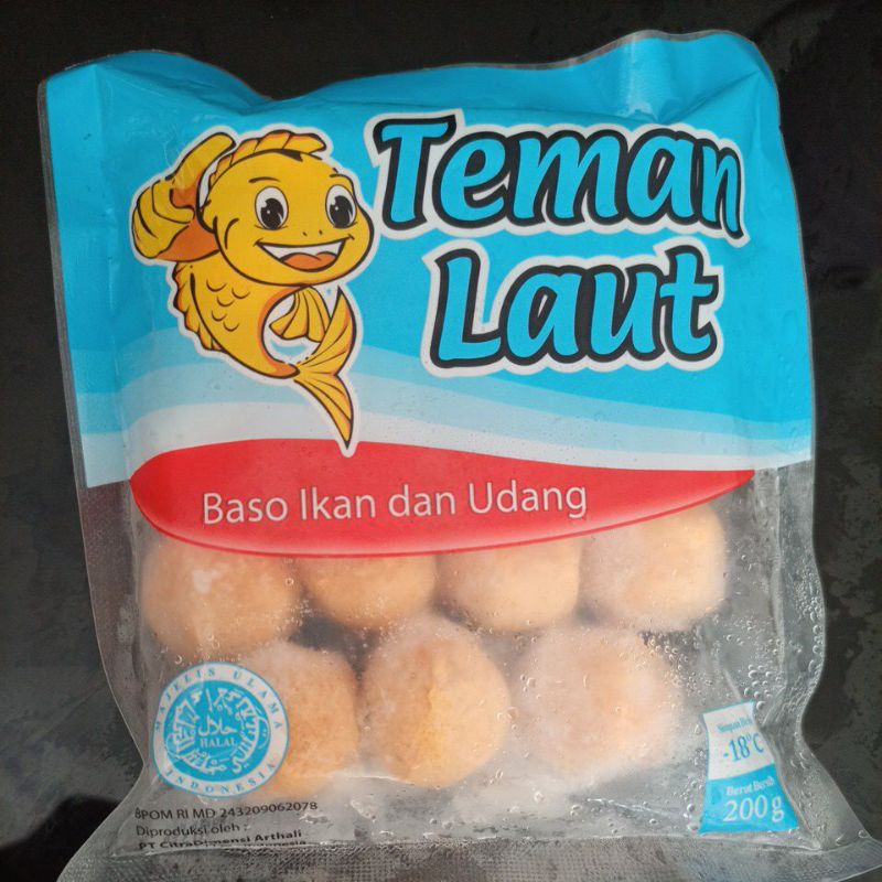 Jual Teman Laut Baso Ikan dan udang 200gr | Shopee Indonesia