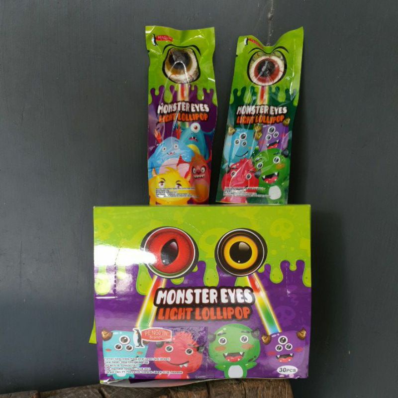 Jual chen liang ji - NEW Permen Lolipop Mata Alien isi 30pc (Eyes ...