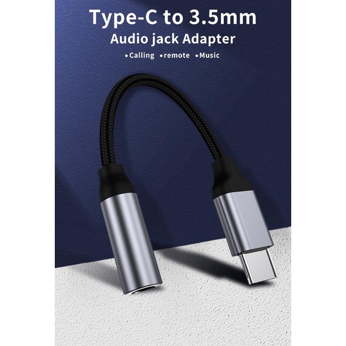 Jual DAC Converter Type-C Audio Jack Adaptor Digital Analog Smartphone ...