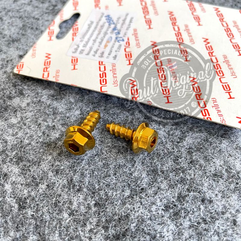 Jual baut body bodi probolt 2 kunci gold yamaha original thailand nmax mio aerox xmax nouvo ...