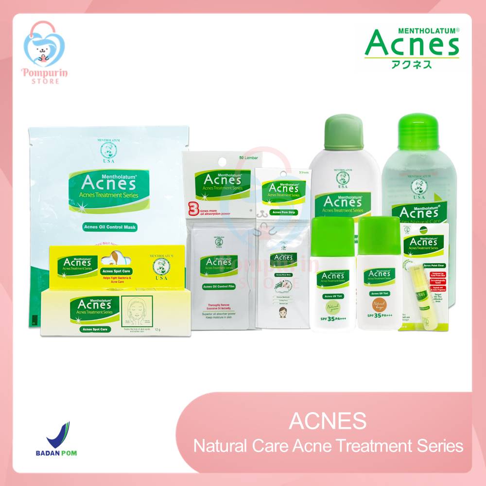 ACNES Natural Care Acne Treatment Series (Spot Care, Oil Control Film ...