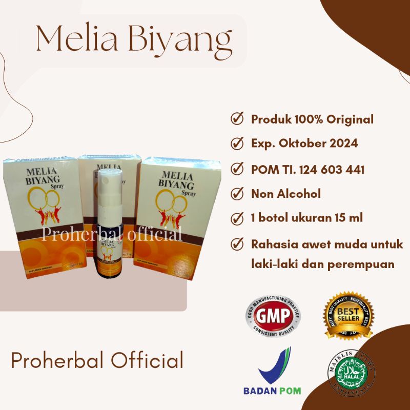 Jual Melia Biyang 1 botol ukuran 15 ml | Shopee Indonesia
