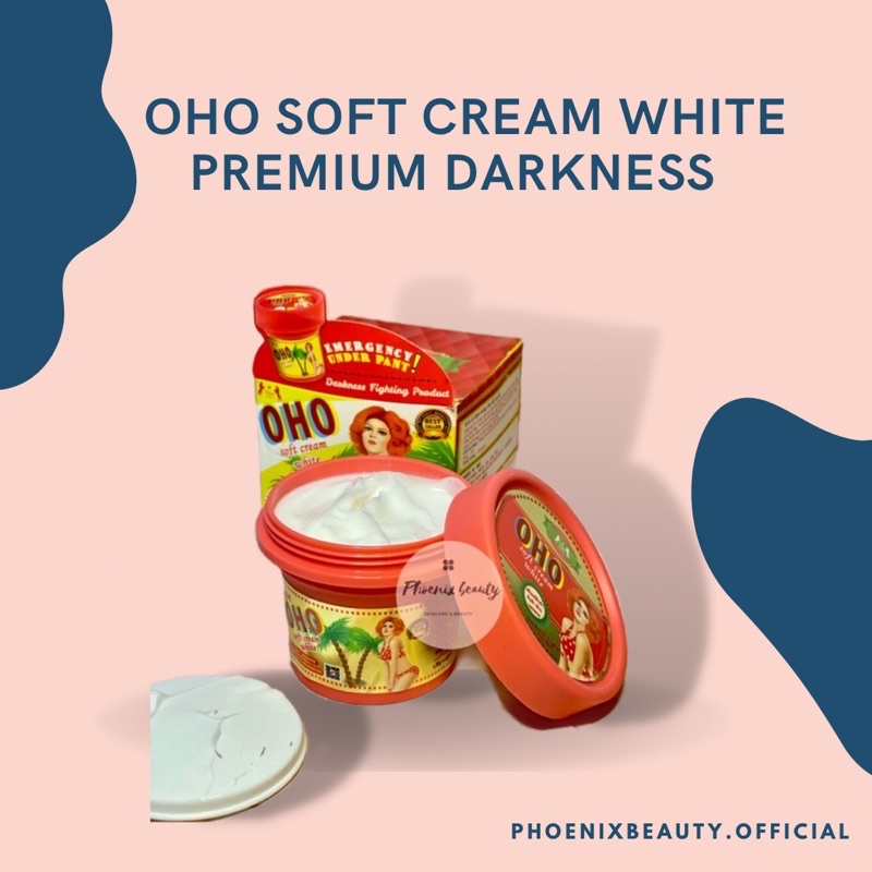 Jual OHO Soft Cream White Premium Darkness Fighting Product Original Thailand 100% | Shopee ...