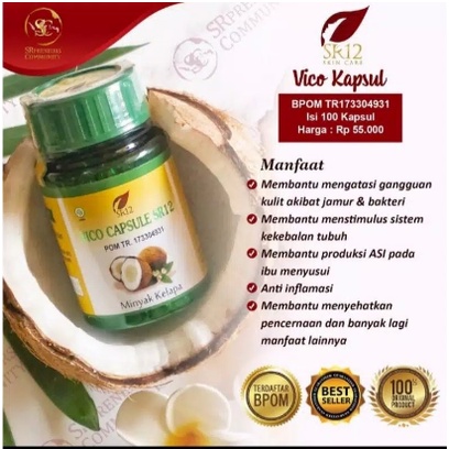 Jual VCO CAPSULE BERAGAM MACAM MANFAAT | Shopee Indonesia