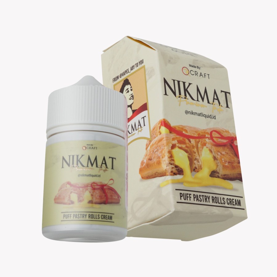 Jual Liquid Nikmat Puff Pastry Rolls Cream 60ML by Rcraft Nic 3 / 6 MG ...