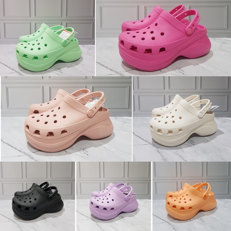 Jual TERMURAH BEST SELLER Sendal Crocs Classic Bae Platform clogs 8cm ...