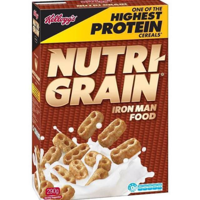 Jual Kellogg's Nutri-Grain Iron Man Food Cereal Sereal Nutrigrain ...