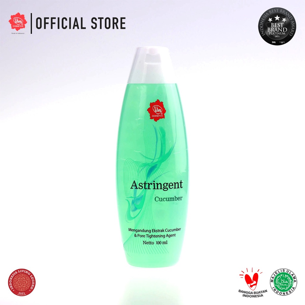 Jual Viva Astringent Cucumber (100ml & 200ml) Indonesia|Shopee Indonesia