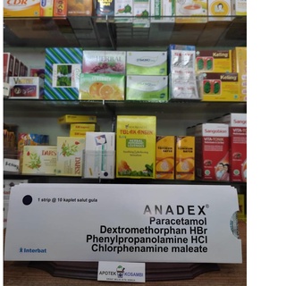Jual Terjangkau - ANADEX 10 TABLET | Shopee Indonesia