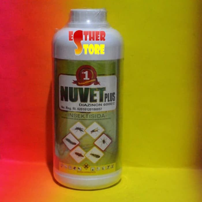 Jual Nuvet Plus Bahan Aktif Diazinon 600 EC 600EC 1 Liter Obat Fogging ...