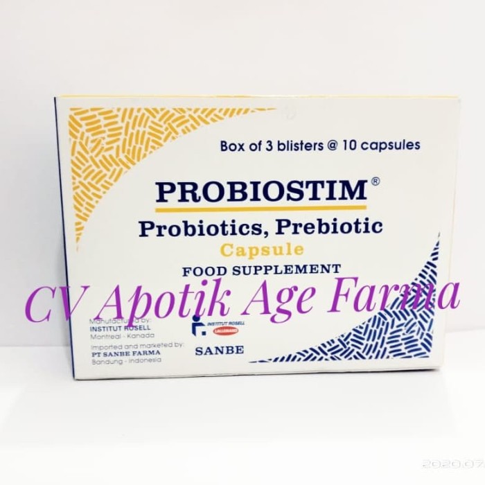 Jual Probiostim Capsule isi 30 (Sanbe Farma) | Shopee Indonesia