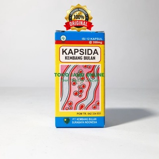 Jual Kapsida Kapsul Bersih Darah Kembang Bulan (Isi 12 Kapsul) | Shopee ...