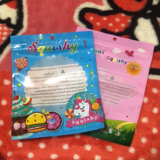Jual Kawaii squishy packaging 17 cm x 21 cm . Zip lock bag | Shopee ...