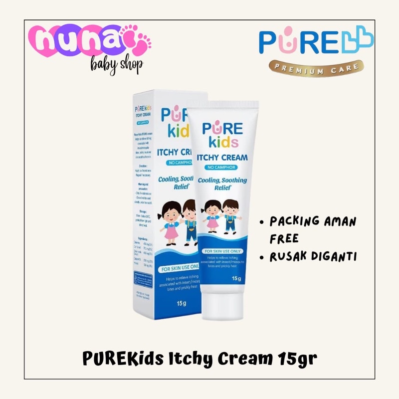 Jual PureKids Pure Kids Itchy Cream 15gr Cooling Soothing Relief ...