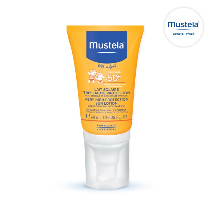 Jual Mustela Bebe High Protection Sun Lotion Sunblock Anak Bayi 40ml ...
