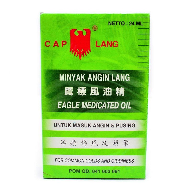 Jual CAP LANG MINYAK MEDICATED OIL ISI 24 ML | Shopee Indonesia