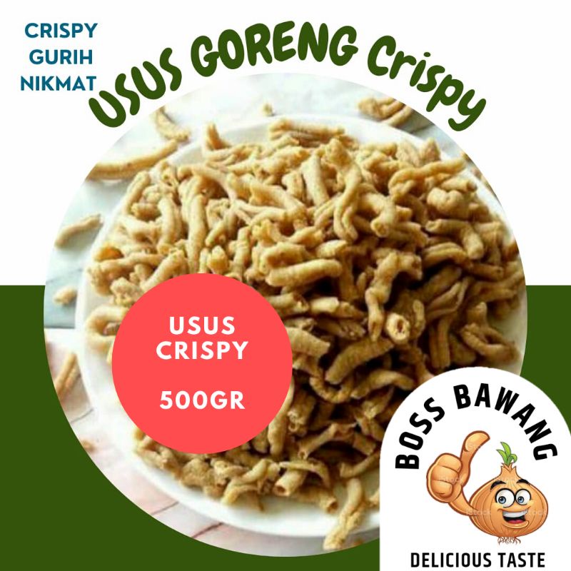 Jual Keripik Usus Crispy 500gr | Usus Ayam Goreng Krispi Original ...