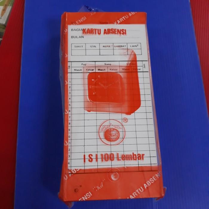 Jual Kartu Absensi Untuk Mesin Absen Amano Dan Sejenisnya Merk Jeruk ...