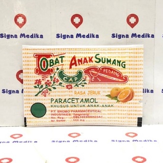 Jual Anak Sumang Cap Pedang Sachet Rasa Jeruk 150mg - Obat Demam Bayi ...