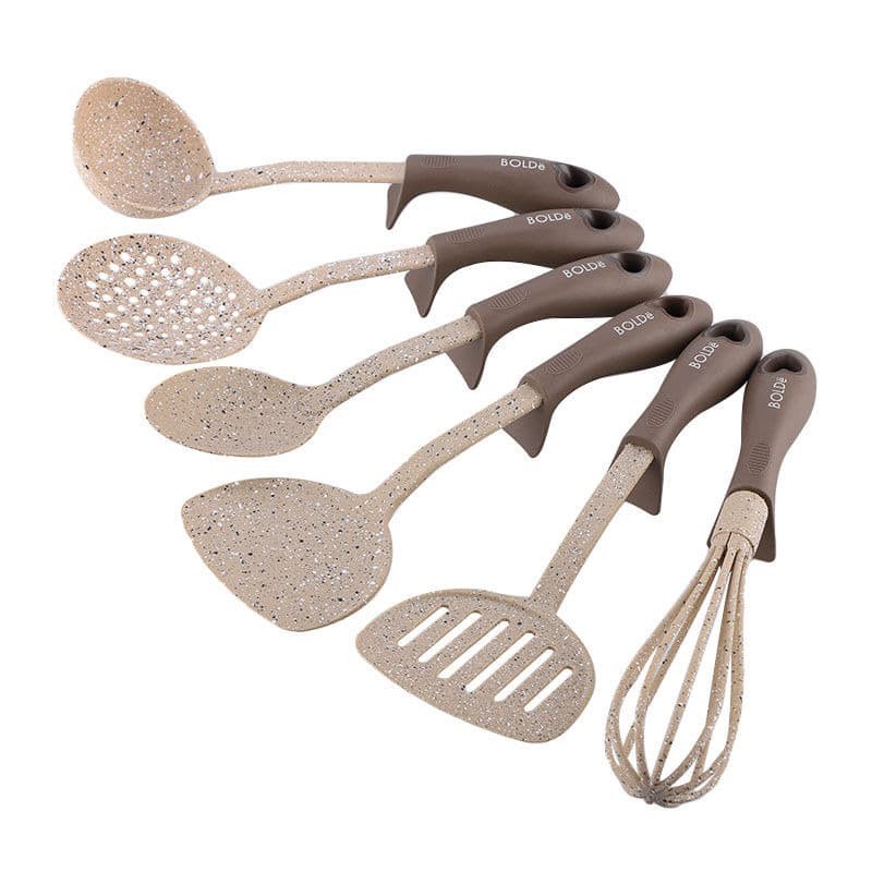 Jual BOLDE super utensil spoon skimmer turner whisk BEIGE | Shopee ...
