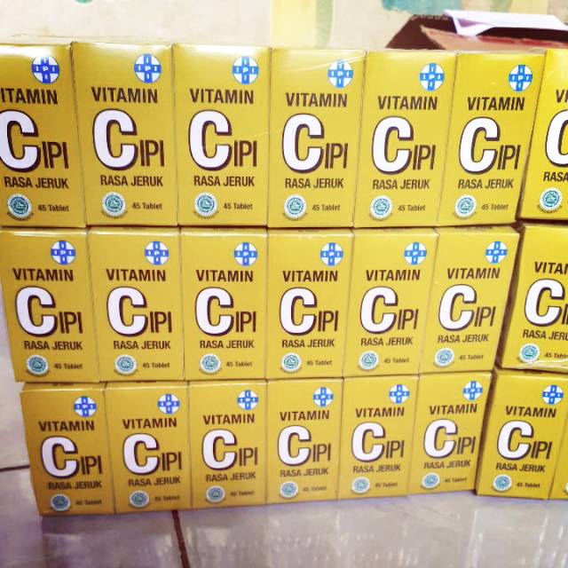 Jual Vitamin C IPI 45 tablet | Shopee Indonesia
