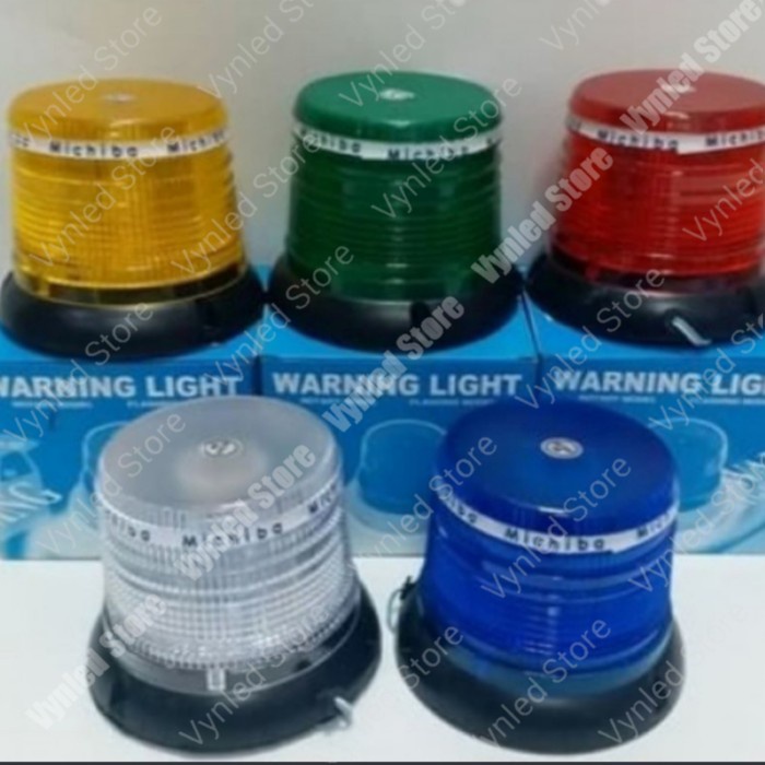 Jual Lampu LED rotator/warning light rotary michiba 12 cm 12 24 Volt ...