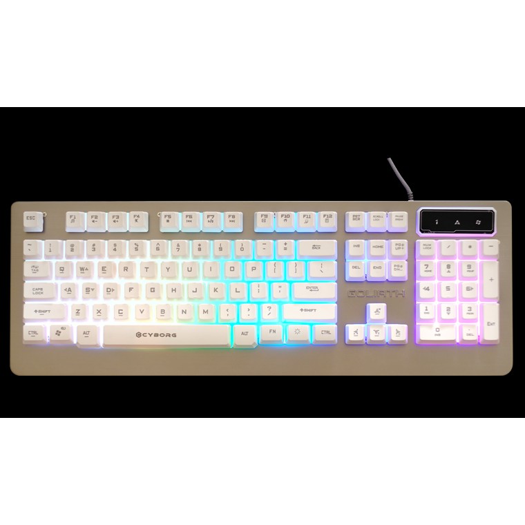 Jual Cyborg Goliath CKG-099 Membrane USB Gaming Keyboard | Shopee Indonesia