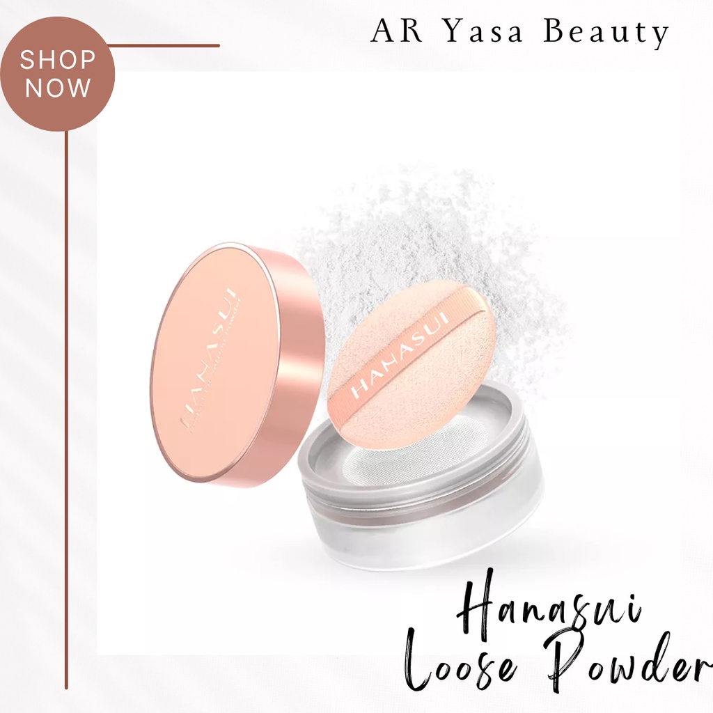 Jual HANASUI Perfect Fit Setting Powder | Loose Powder | Bedak Tabur ...