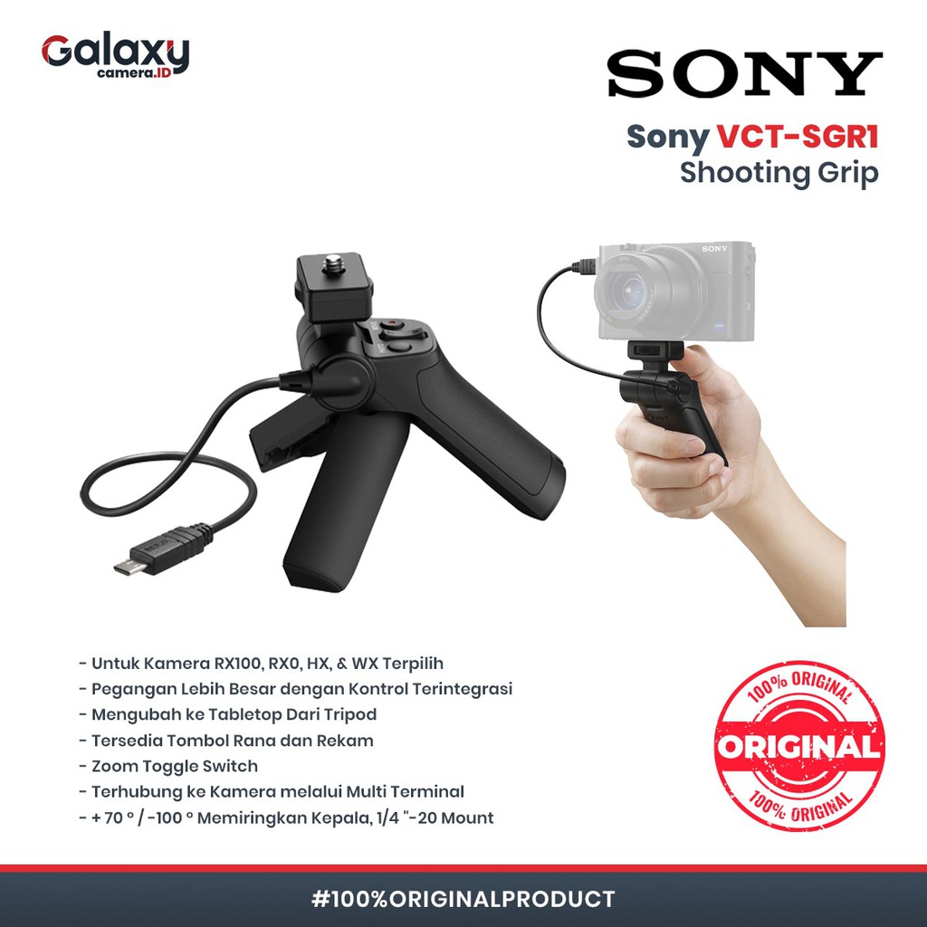 Jual Sony VCT-SGR1 Shooting Grip | Shopee Indonesia