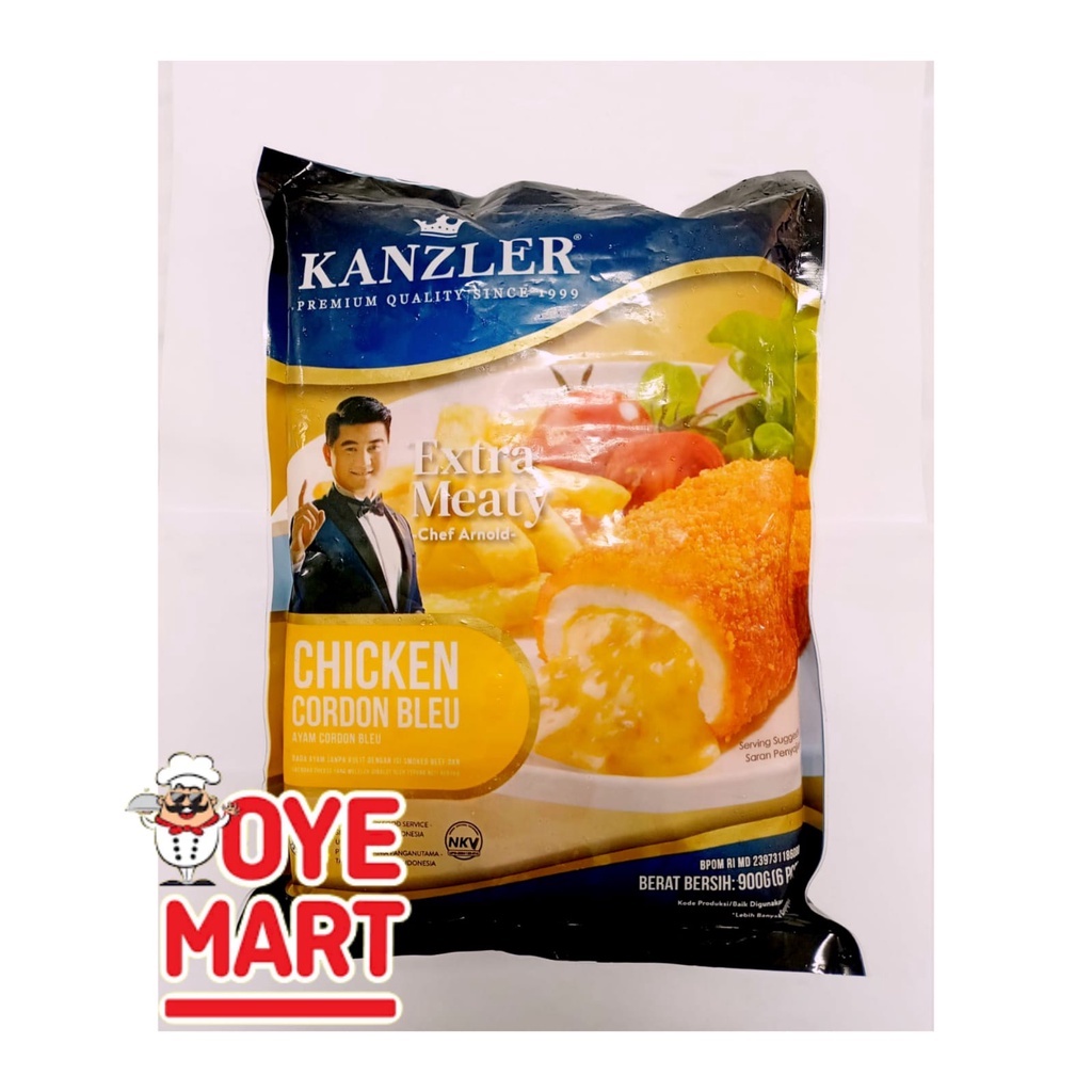 Jual KANZLER CHICKEN CORDON BLEU 900GR ISI 6 NAGET AYAM ISI KEJU ...