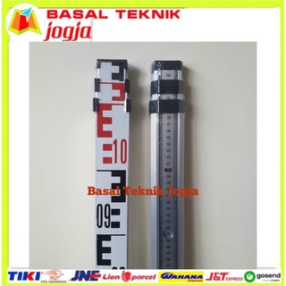 Jual Rambu Ukur Bak Ukur Survey 3 meter 3m Levelling Staff | Shopee ...