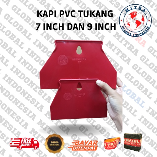 Jual KAPI PLASTIK PVC/KAPI PLAMIR PVC SIZE 7" DAN 9"/KAPI DEMPUL ...