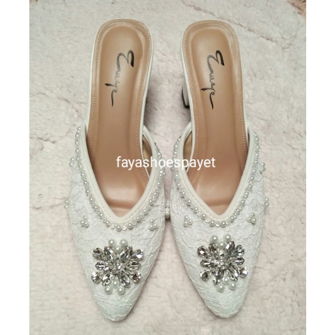 Jual SUNFLOWER/wedding shoes murah/flat shoes/sepatu nikah/ sepatu ...