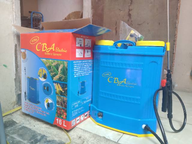 Jual Tangki Semprot Sprayer Elektrik CBA tipe 16L | Shopee Indonesia