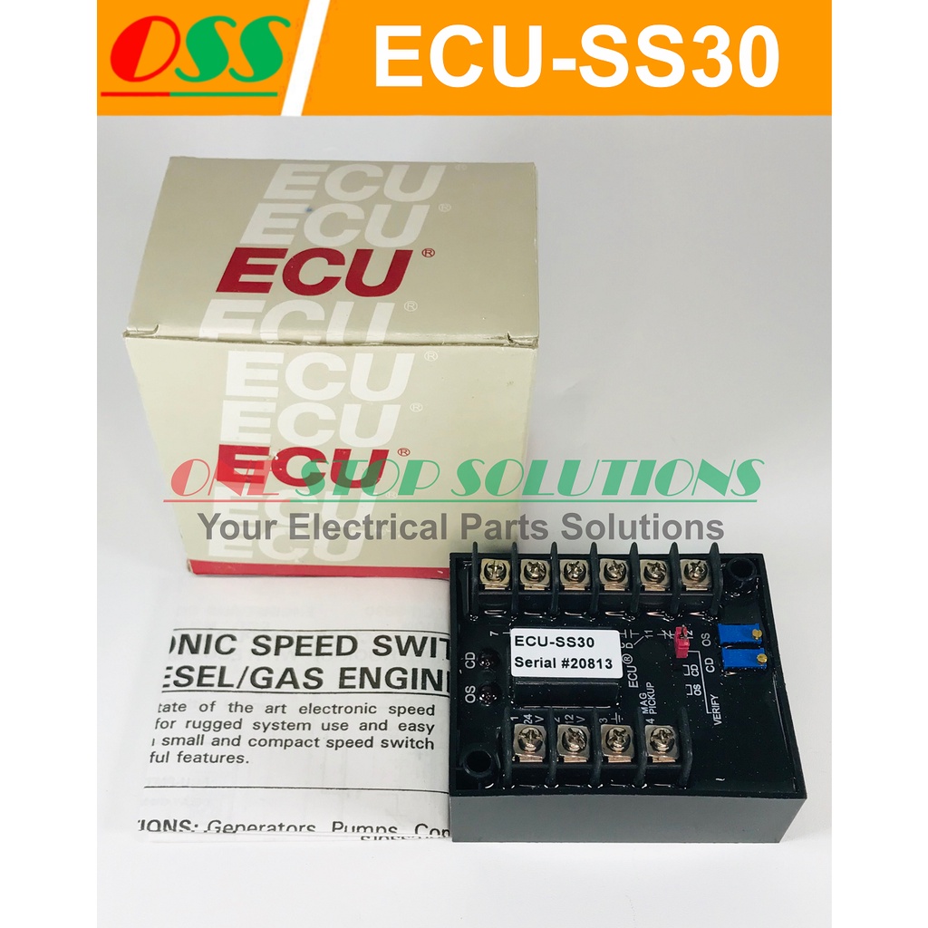 Jual ENGINE SPEED SWITCH ECU-SS30 ATAU OVERSPEED PROTECTION ECUSS30 ...