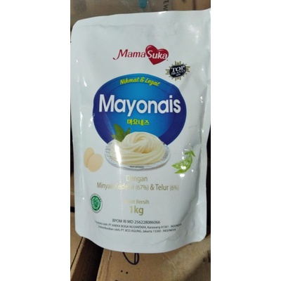 Jual Mamasuka Mayo Dressing Salad/ Mamasuka Mayonais 1kg | Shopee Indonesia