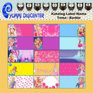 Jual Stiker Nama Barbie | Shopee Indonesia