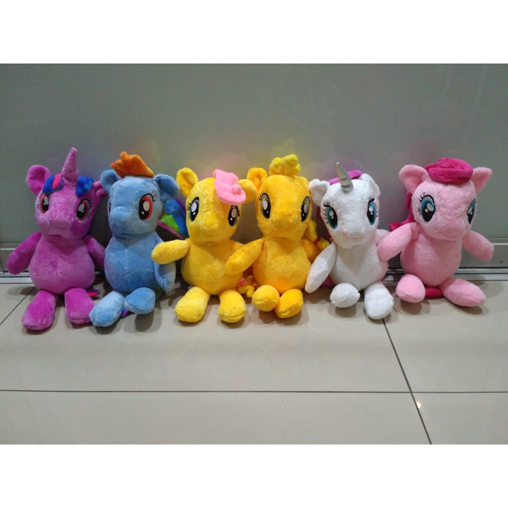 Jual Boneka My Little Pony Kuda Poni New Fluffy | Shopee Indonesia