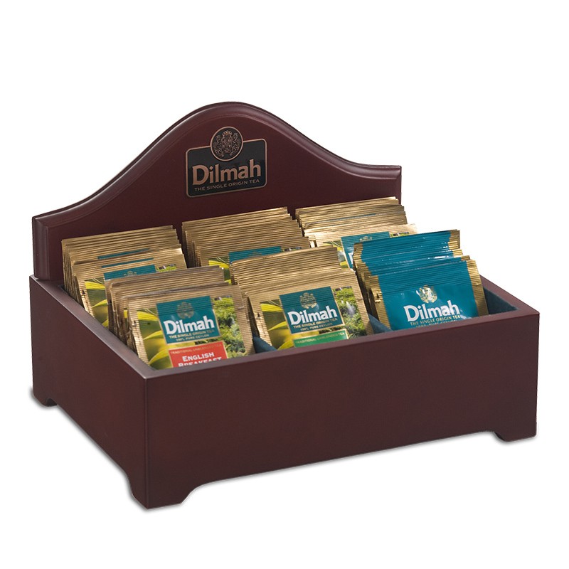 Jual Dilmah Open Presenter 6 Slots - Box Penyimpanan Teh | Shopee Indonesia