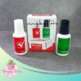 Jual Correction Fluid / Tipex Cair RE-Type | Shopee Indonesia
