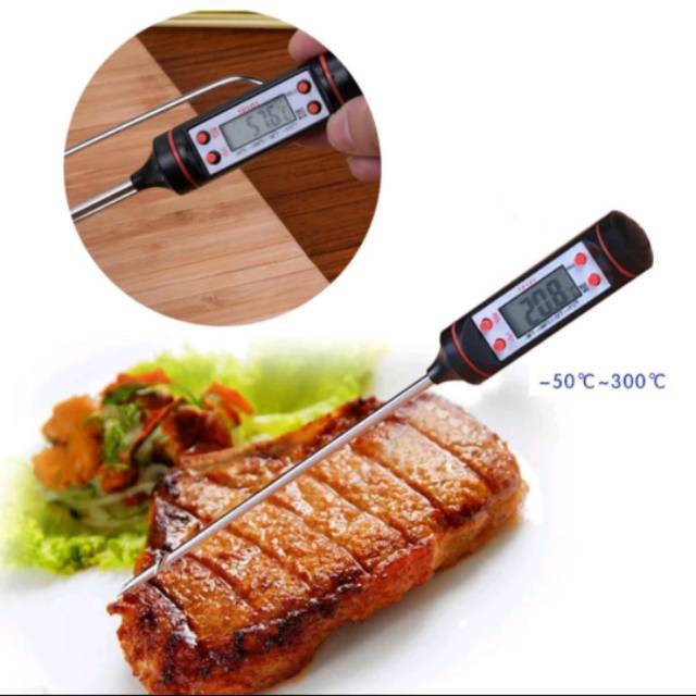 Termometer Makanan minuman BBQ Digital food thermometer | Shopee Indonesia