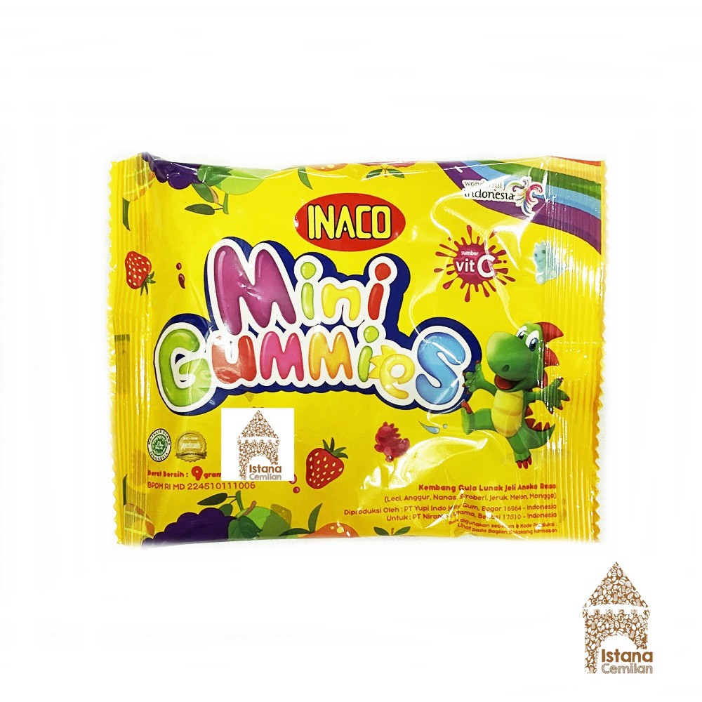 Jual Inaco Mini Gummies Permen Jeli Aneka Rasa SATUAN | Shopee Indonesia