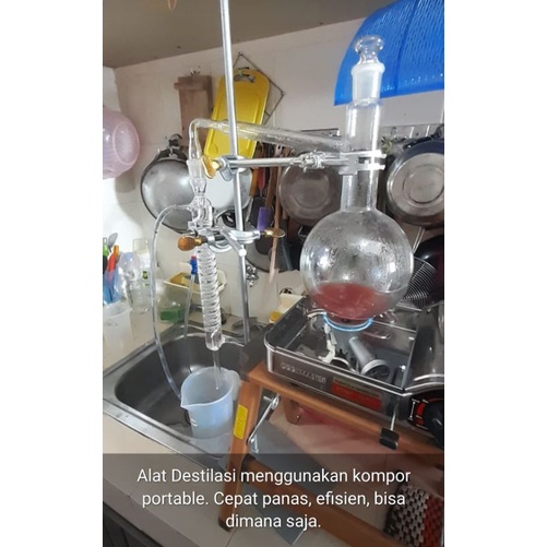 Jual alat destilasi sederhana 1000ml pyrex | Shopee Indonesia