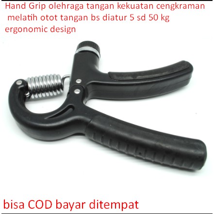 Jual Hand Grip olehraga tangan kekuatan cengkraman melatih otot tangan ...