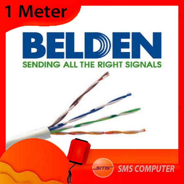 Jual Kabel Belden Cat5E - Kabel Lan UTP Cat 5 Belden Original Meteran ...